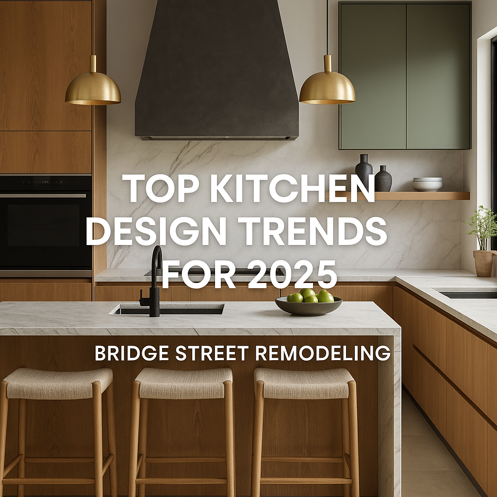 Top Kitchen Design Trends for 2025 - Bridge Street Remodeling